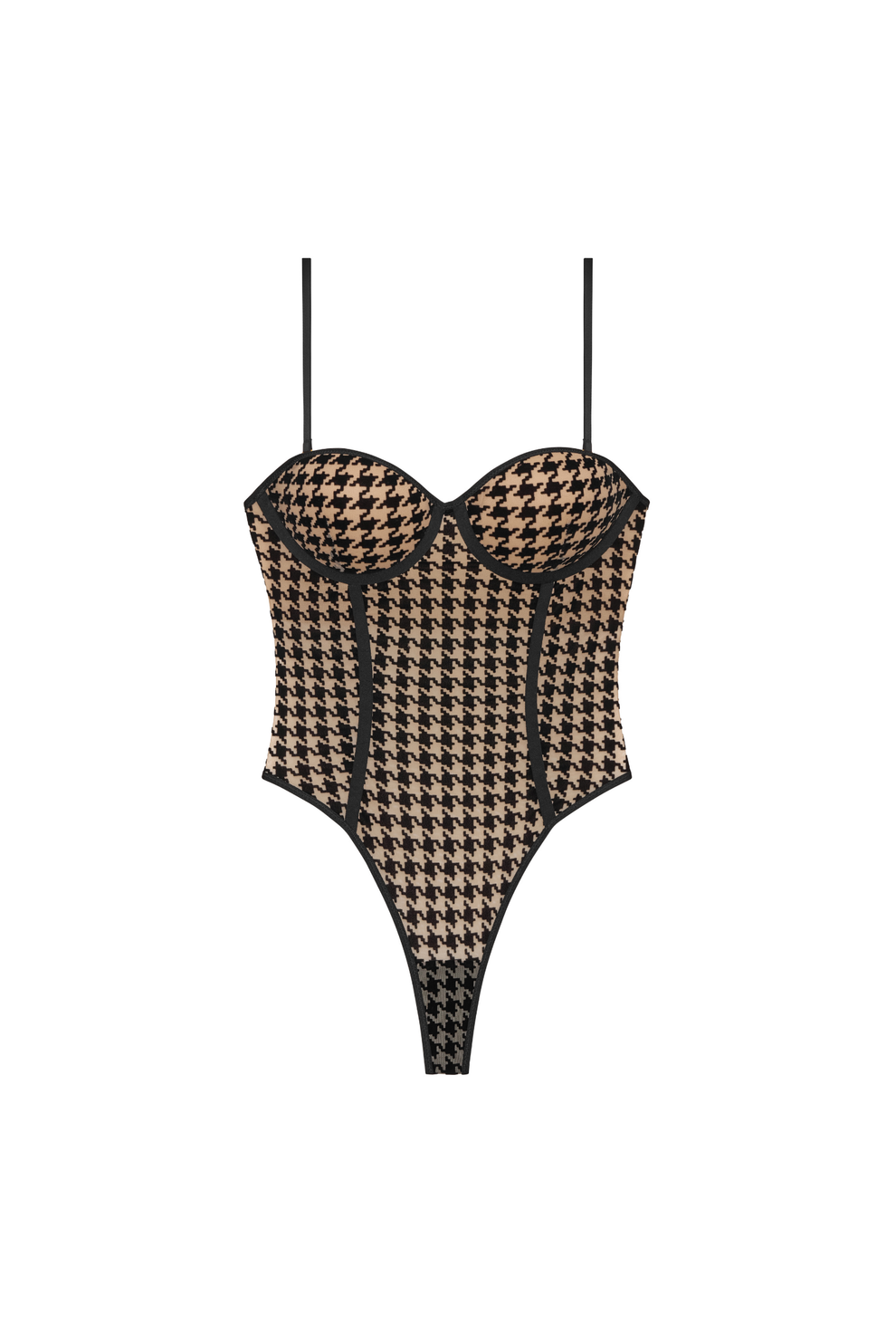 Oxford Bodysuit – Push-Up – Molded Cups – Adjustable Straps – Perilla ...