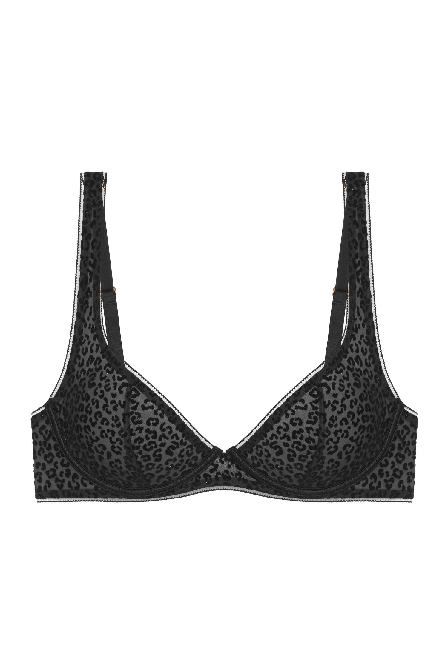 Wild Panther Soft Bra – Glitter Leopard - Comfortable Fit – Perilla ...
